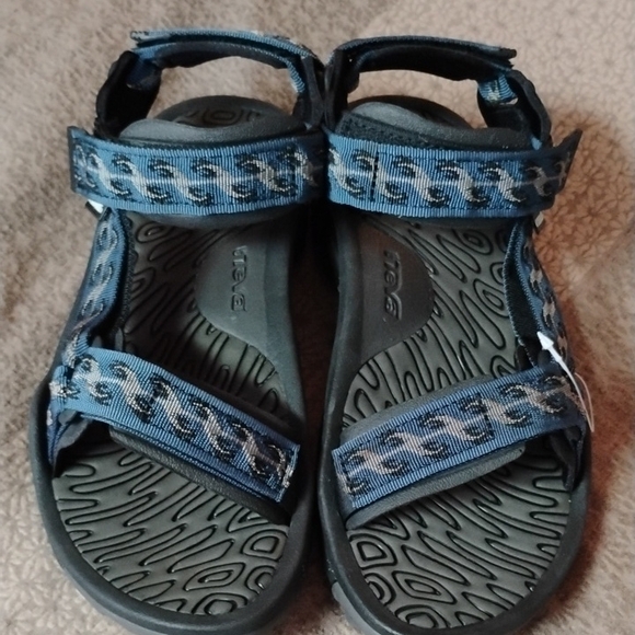 Teva | Shoes | Teva Blue Adventure Sandals Ergonomic Design | Poshmark